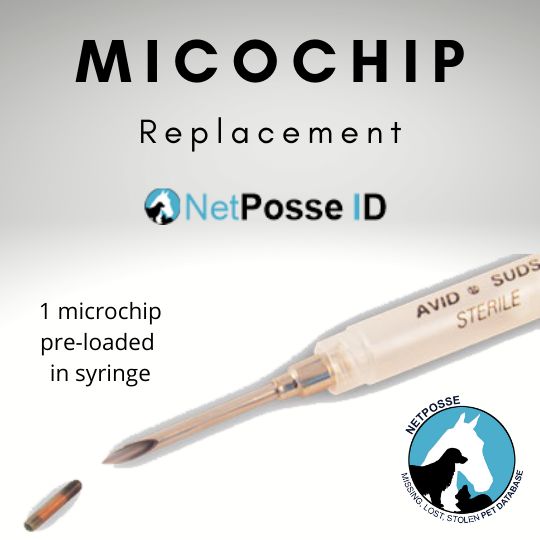 134.2 kHz Microchip Replacement Syringe
