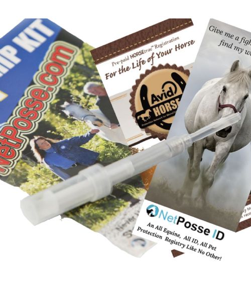 134.2 kHz Microchip and Two Registrations for 1 horse - USEF Compliant